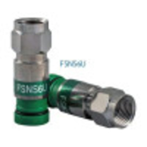 Belden FSNS6U-25 ProSNS® RG 6 Universal "F" Coax Compression Connector ...