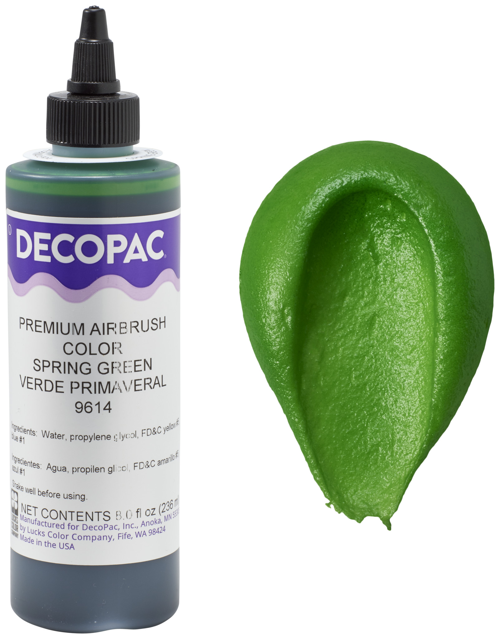 Spring Green Premium Airbrush Color | DecoPac