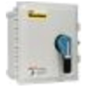 Bussmann (Eaton) ER4P-16N3PB Series Enclosed Rotary Disconnect Switch, Non-Fused, Pistol Handle ...