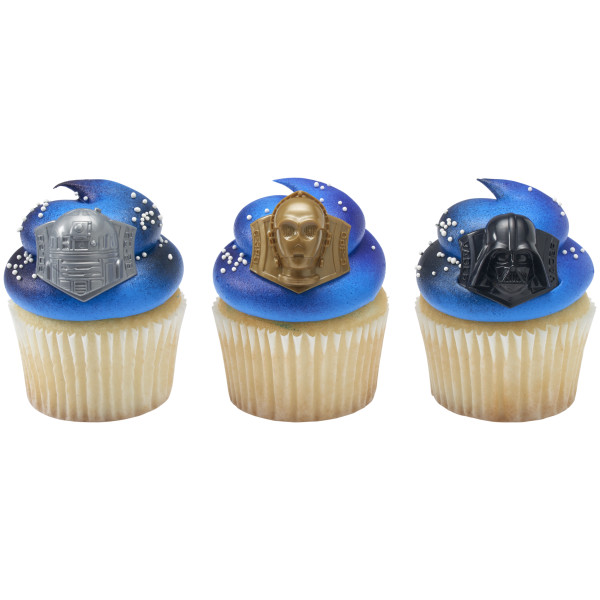 Star Wars Darth Vader R2 D2 C 3po Cupcake Rings | DecoPac