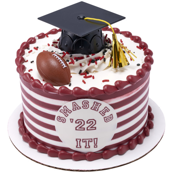 Black Grad Cap With Tassels Layon | DecoPac