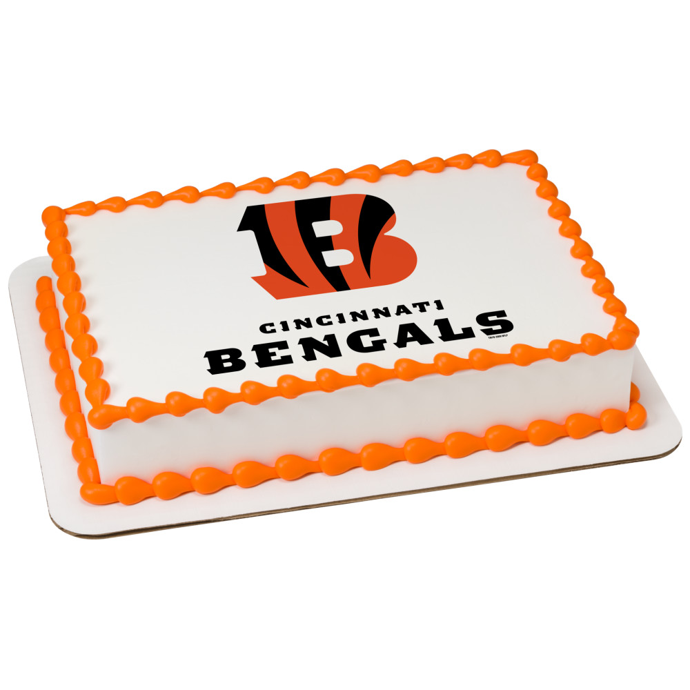 Order NFL Cincinnati Bengals Edible Image® by PhotoCake® Cake from BJ'S ...