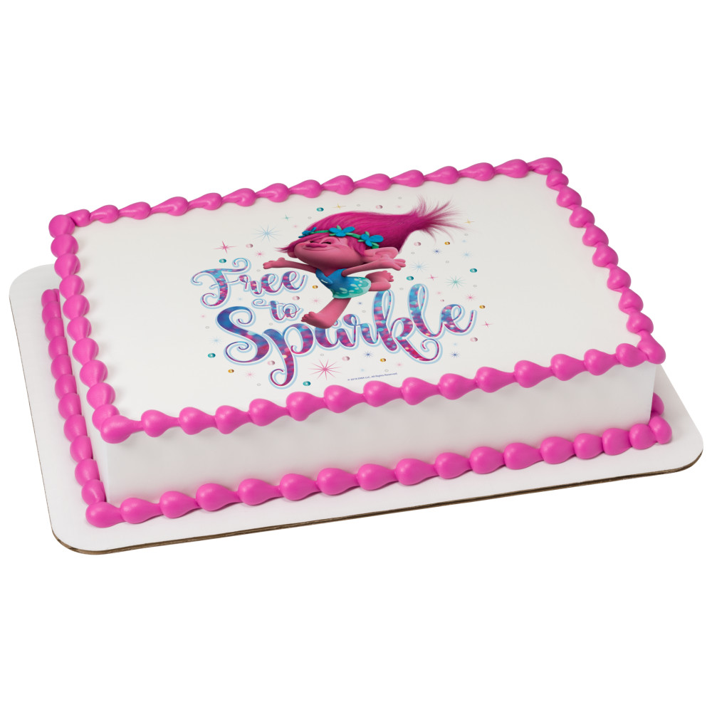 Order DreamWorks Trolls Free to Sparkle Edible Image® by PhotoCake ...