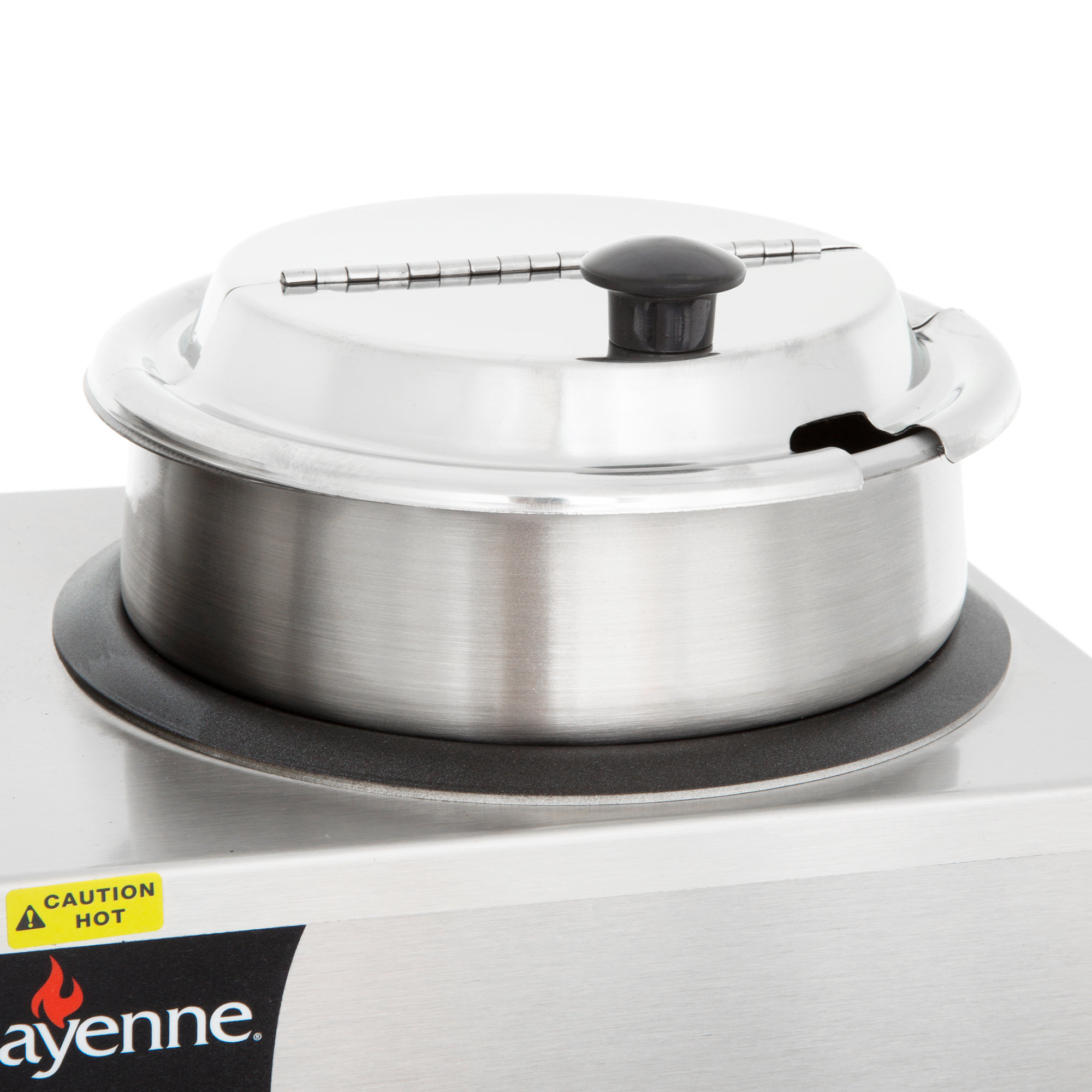 Twin-well 120-volt Cayenne® countertop rethermalizer with two 4-quart ...