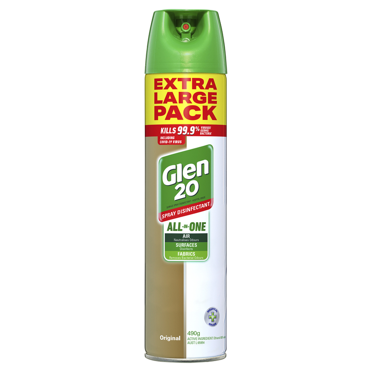 Glen 20 Original All In One Disinfectant Spray 490g | Glen 20