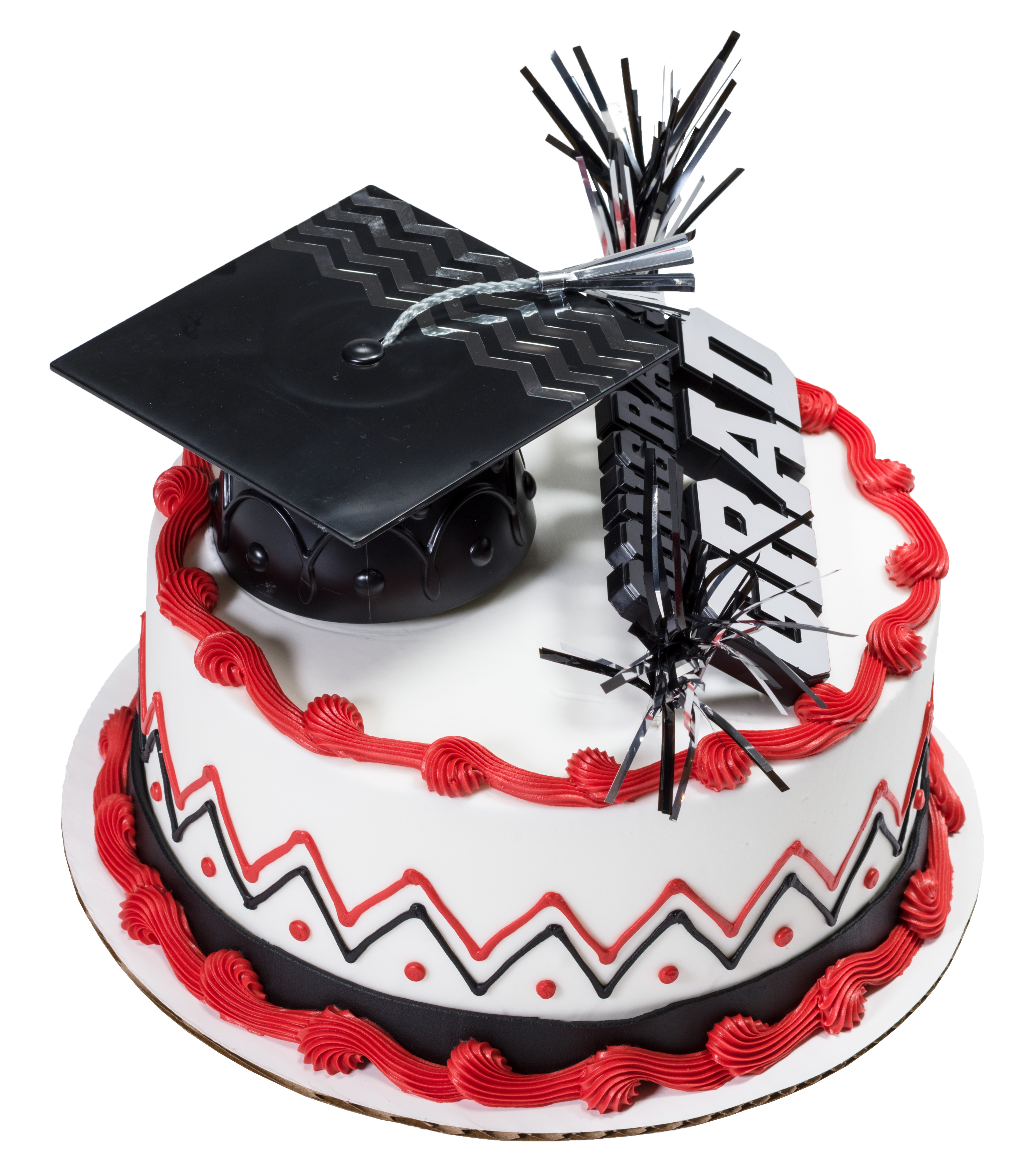 Silver Congrats Grad And Cap Decoset | DecoPac