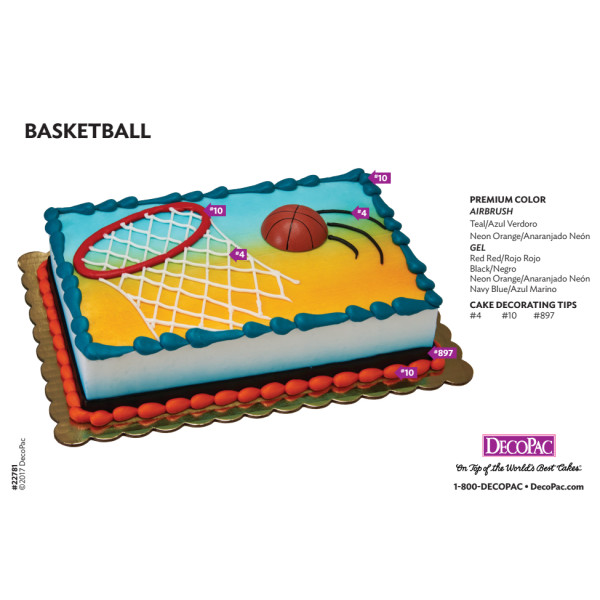 Decopac Basketball Publix Card | DecoPac
