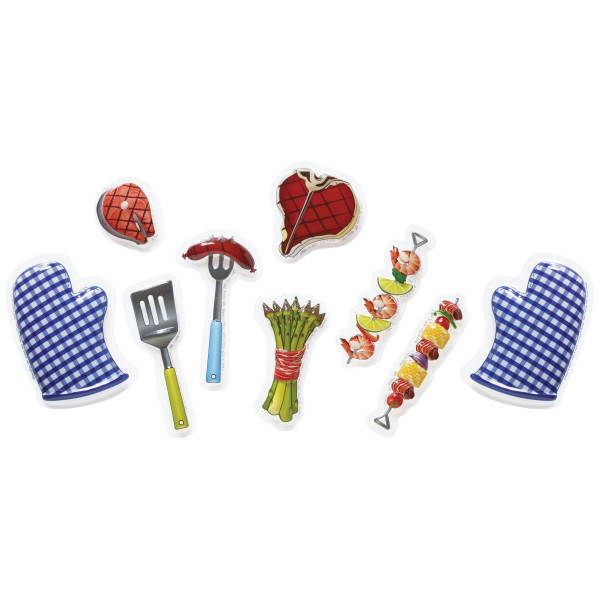 Bbq Grill Creations Pop Tops Decorations | DecoPac