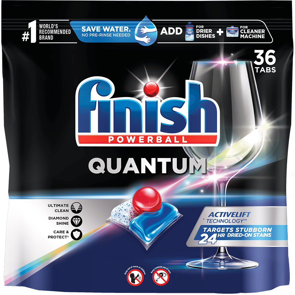 Finish® Powerball Quantum Dishwasher Pods | Finish®