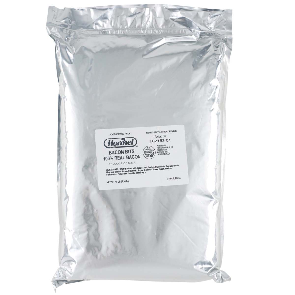 FAST 'N EASY® Bacon Bits, Shelf Stable, 2/10 lb • Hormel Product Code ...