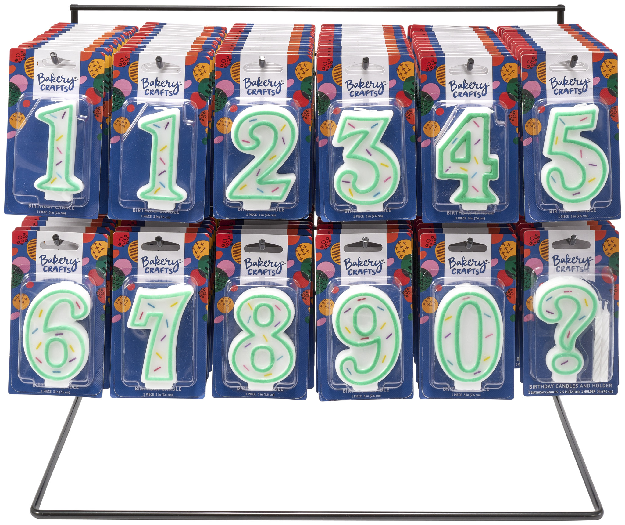 17 W Counter Display Candle Rack | DecoPac