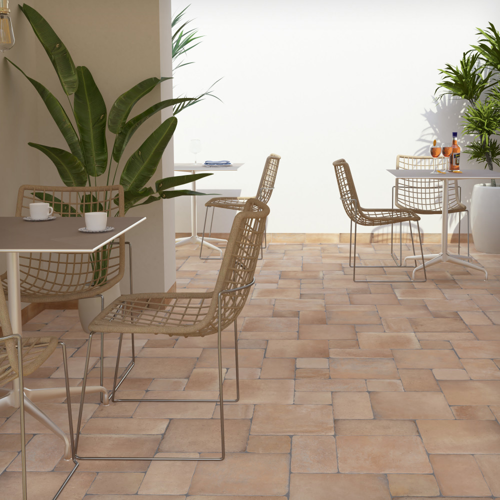 Benisa Teja 5-7/8 in. x 11-7/8 in. Porcelain Floor and Wall Tile ...