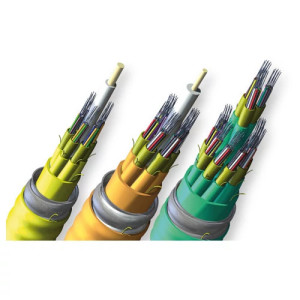 Corning M-5-IRJ-12-DN-LE-AQ-CCS MIC® Fiber Optic Cable, Flame-Retardant ...