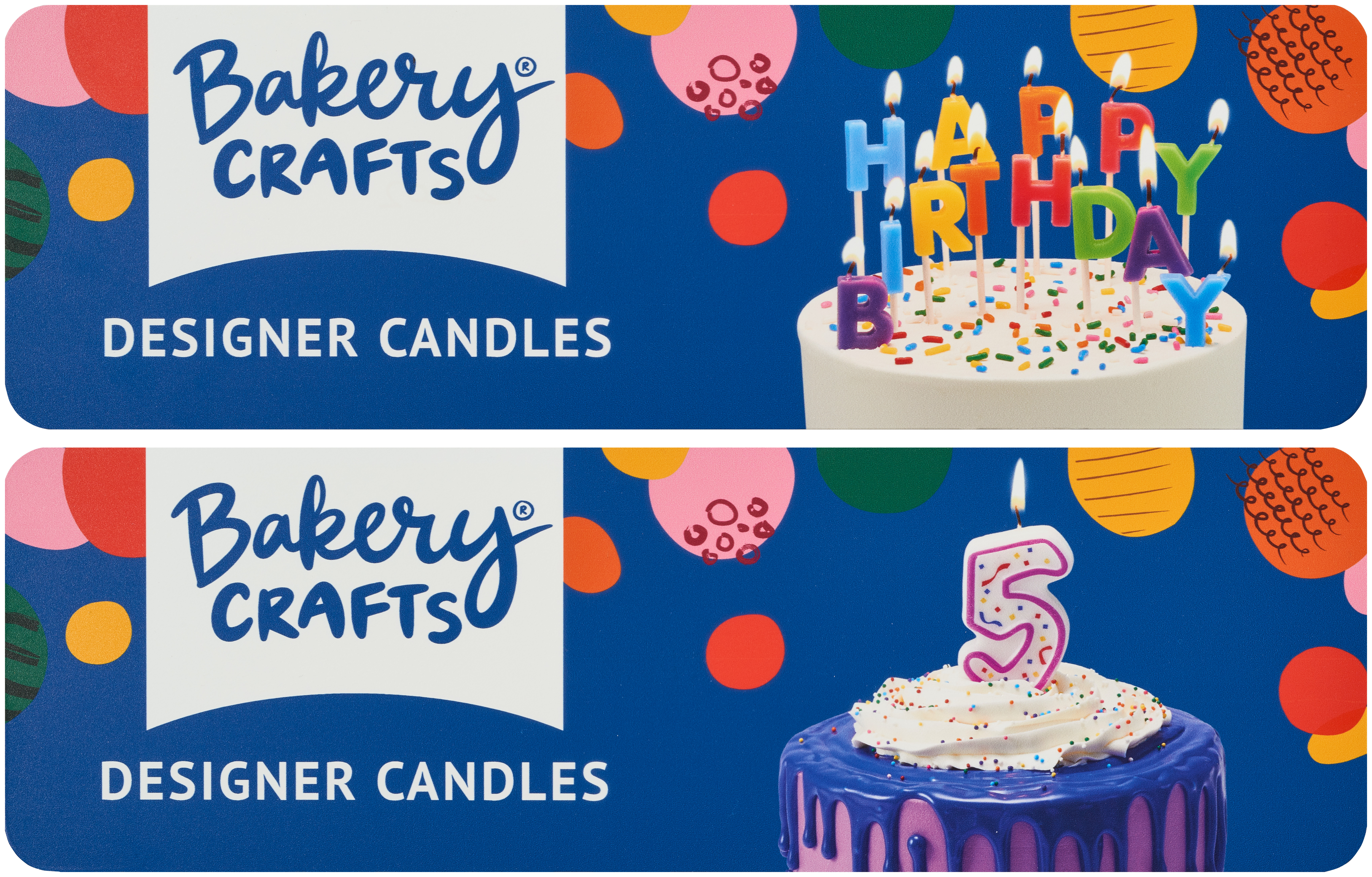 Culpitt Candle Header Card For Counter Rack | DecoPac