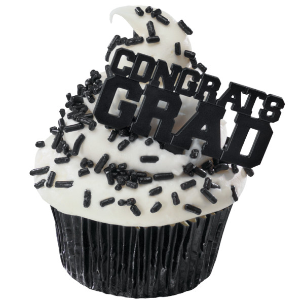Black Congrats Grad Decopics | DecoPac