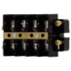 Bussmann (Eaton) KUXSC6 KU Series Panel Mount Terminal Block Connector ...