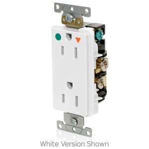Leviton D8200-IGB 15 Amp Decora Plus Isolated Ground Duplex Receptacle ...