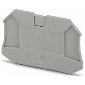 Phoenix Contact 3047170 Terminal Block End Cover, Grey, 64.4 L X 2.2 W ...
