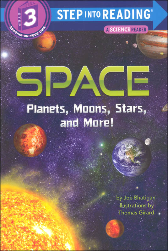 Space: Planets, Moons, Stars, and More! (Step Into Reading Level 3)