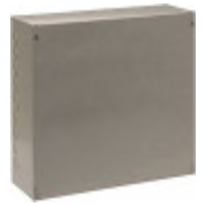 B-Line (Eaton) 884 SC NEMA 1 Steel 8 X 8 X 4 In. Screw Cover Junction ...