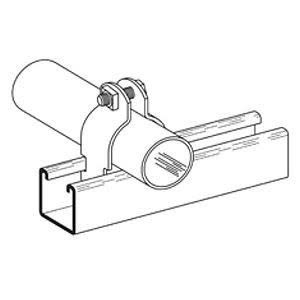 B-Line (Eaton) B2045HDG(3OD) Eaton B-Line Series Strut Pipe Clamps And ...