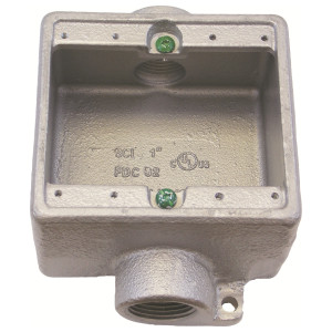 Atkore Steel Components FDC32KON 1" FD Double Gang Double Hub Device ...