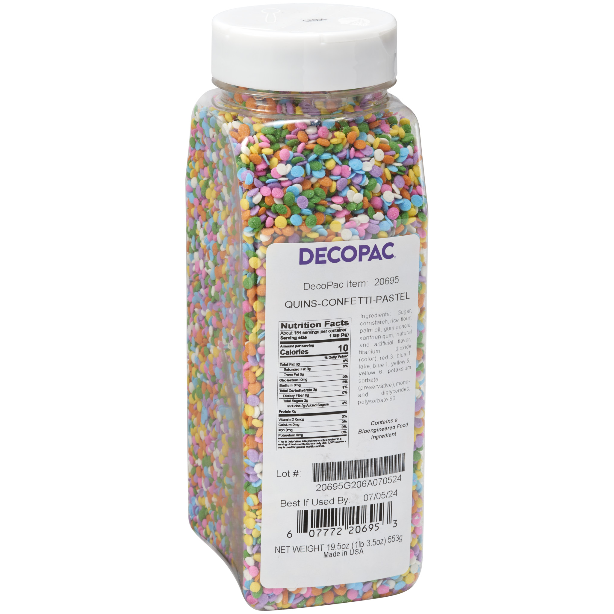 Pastel Confetti Quins | DecoPac