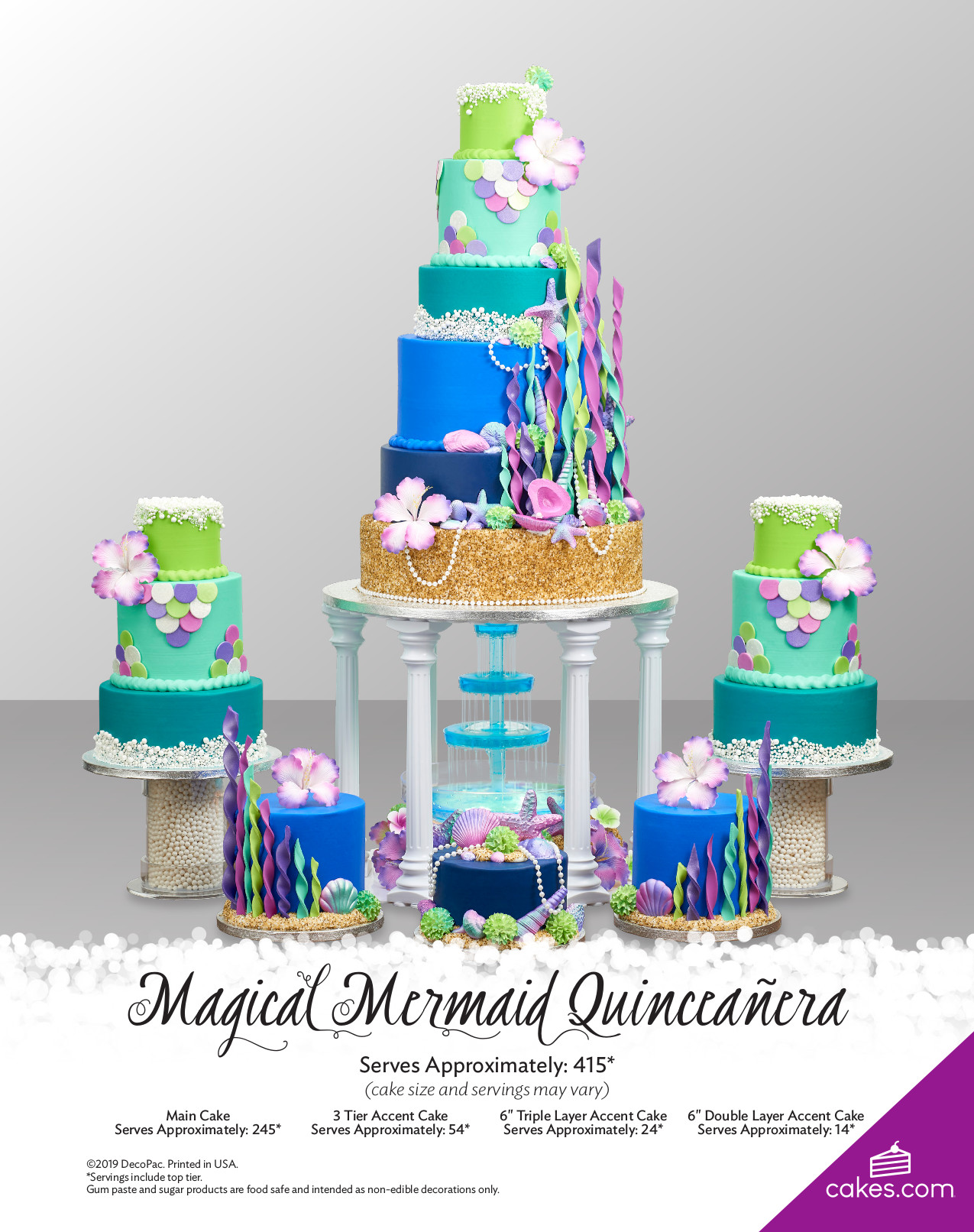 Magical Mermaid Quinceanera | DecoPac