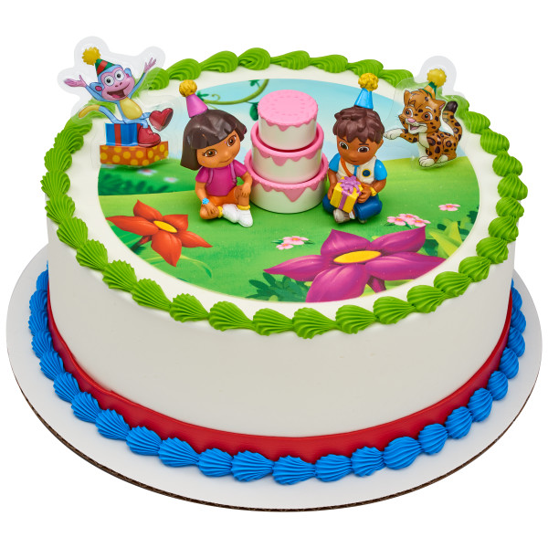 Dora The Explorer Birthday Celebration Decoset | DecoPac