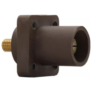 Crouse Hinds (Eaton) E1016-1600 Cam-Lok™ J Series, Receptacle, 1-Pole, Male, 6 AWG To 250 Kcmil ...