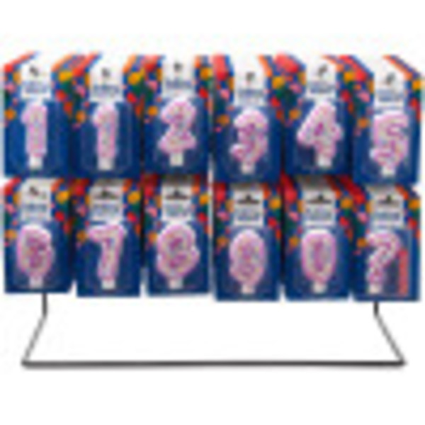 Counter with 12 Hooks | Candle Rack | DecoPac