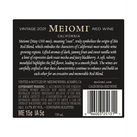 Meiomi Red Blend
