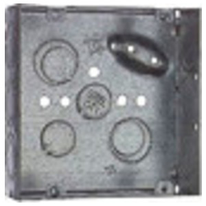 ABB (Thomas And Betts) 521711234E Electrical Box, Steel 4 Square, (17)1 ...