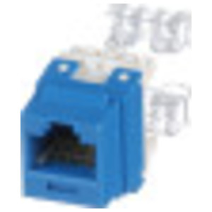 Panduit NK688MBU NetKey® Cat 6 Keystone Punchdown Jack Module, Blue ...