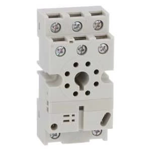 Square D (Schneider Electric) 8501NR52B Class 8501 Relay Socket, 8-Pin ...