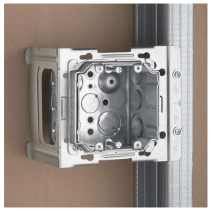 NVent Caddy C4 Electrical Box Bracket To Stud, Steel, 4 Or 4-11/16 In ...