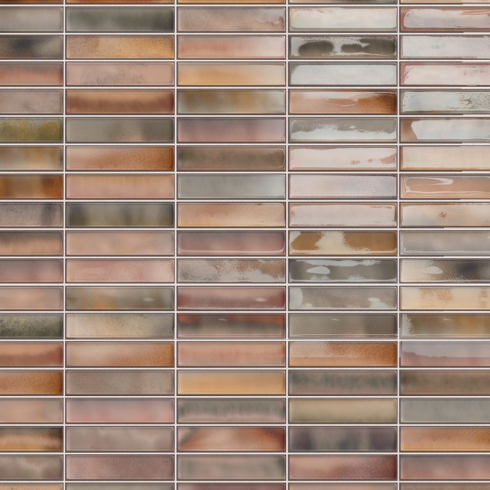 Sample – Borealis Garnet Ceramic Wall Tile – Merola Tile