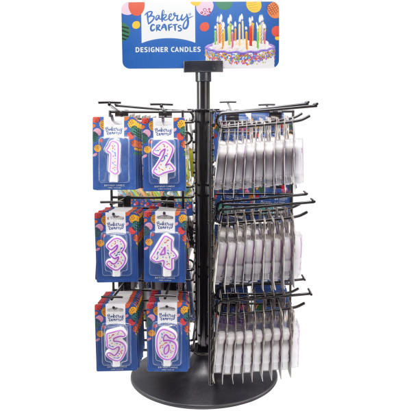 Bakery Crafts 12 X 5 Candle Rack | DecoPac