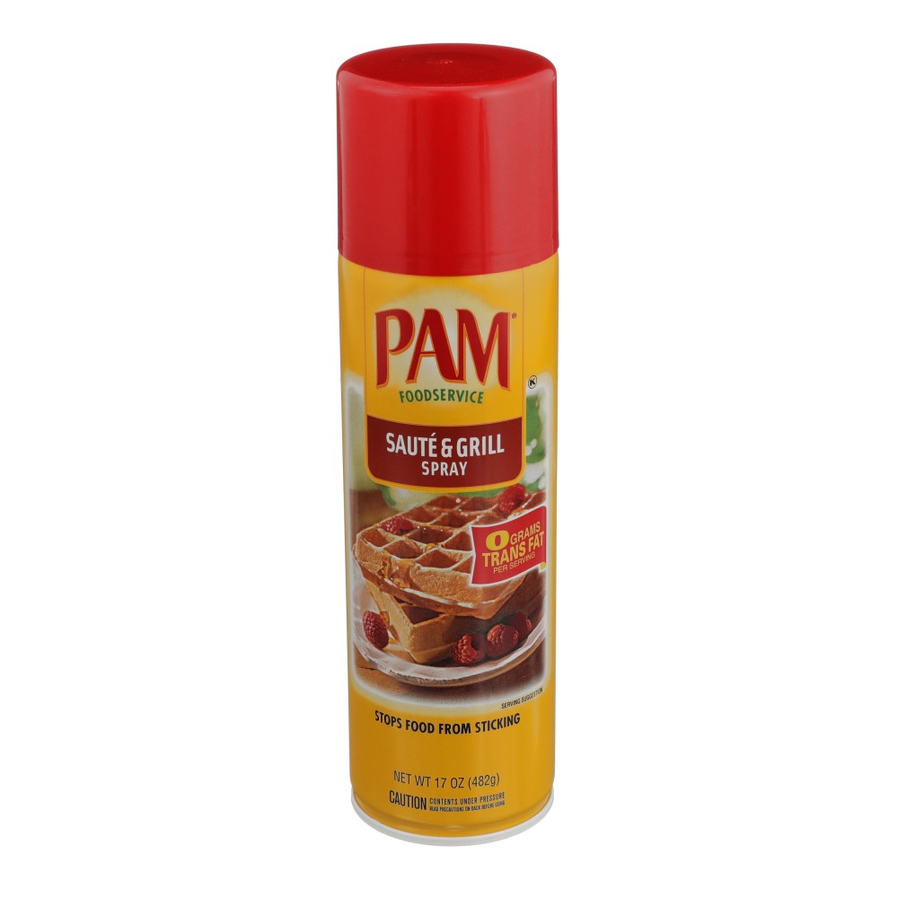 PAM® SAUTÉ & GRILL COOKING SPRAY - 6/17 OZ | Conagra Foodservice