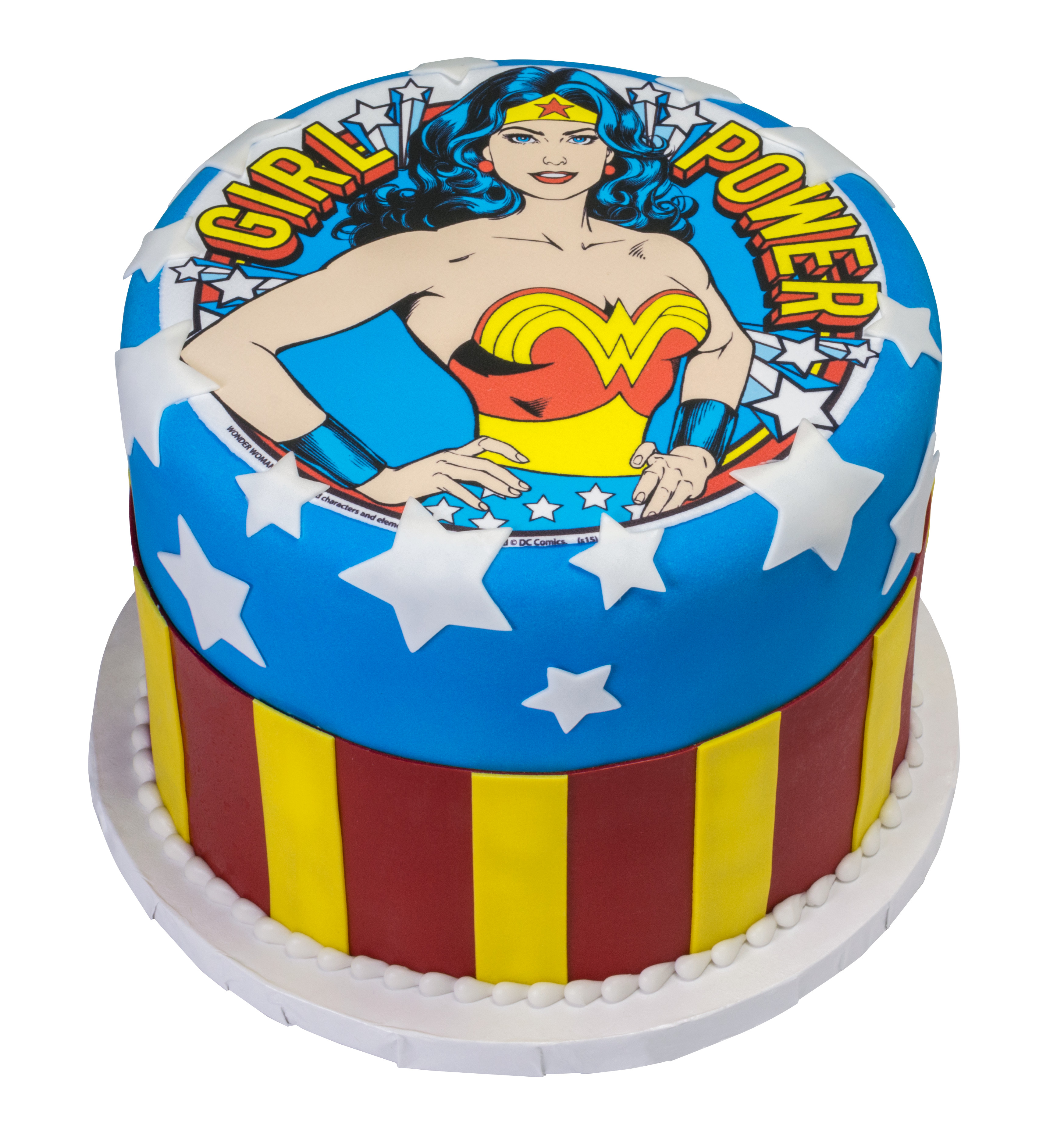 Wonder Woman Girl Power Photocake Image | DecoPac