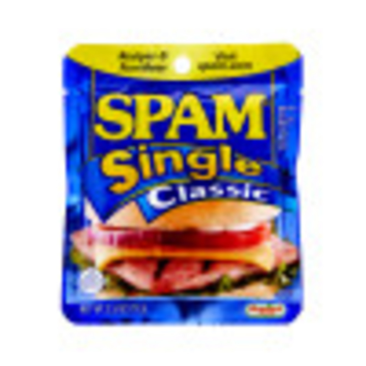 SPAM® Single Classic,12/2.5oz. • Hormel Product Code: #10031 • Hormel ...