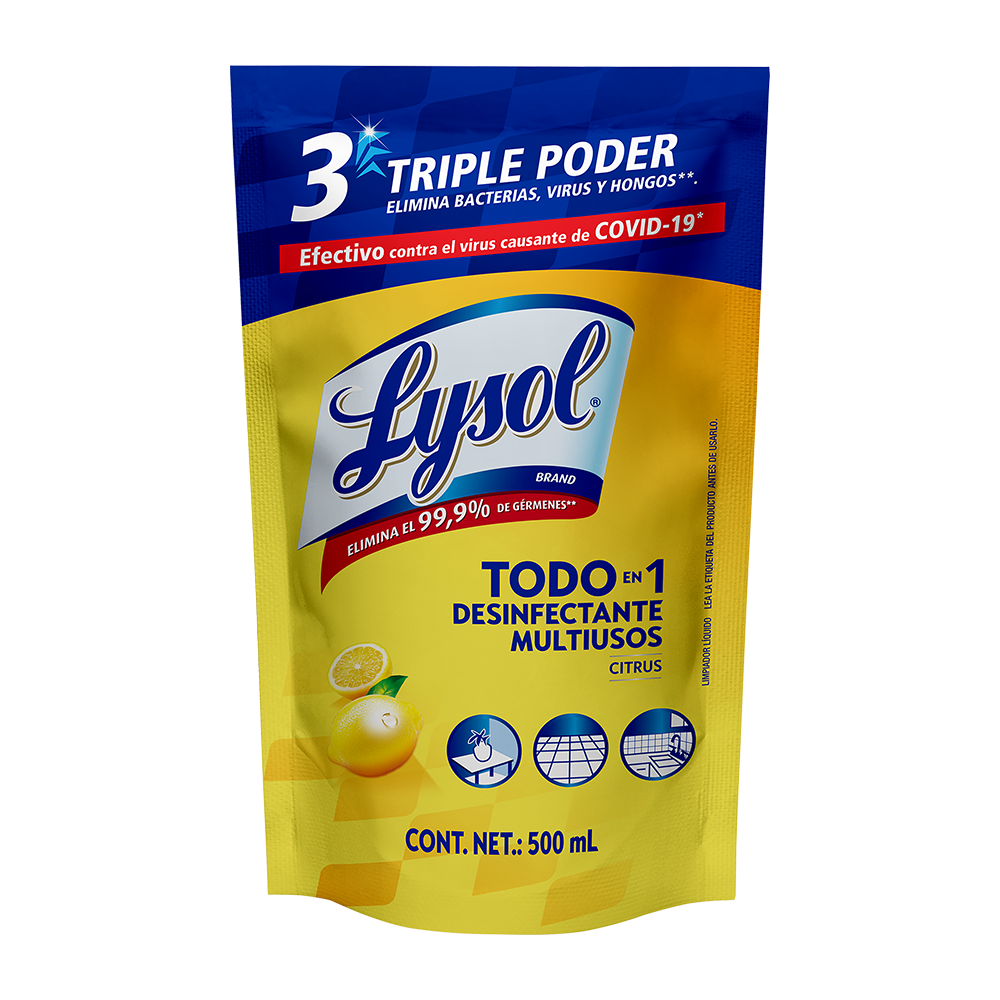 Limpiador desinfectante multiusos Citrus | Lysol México