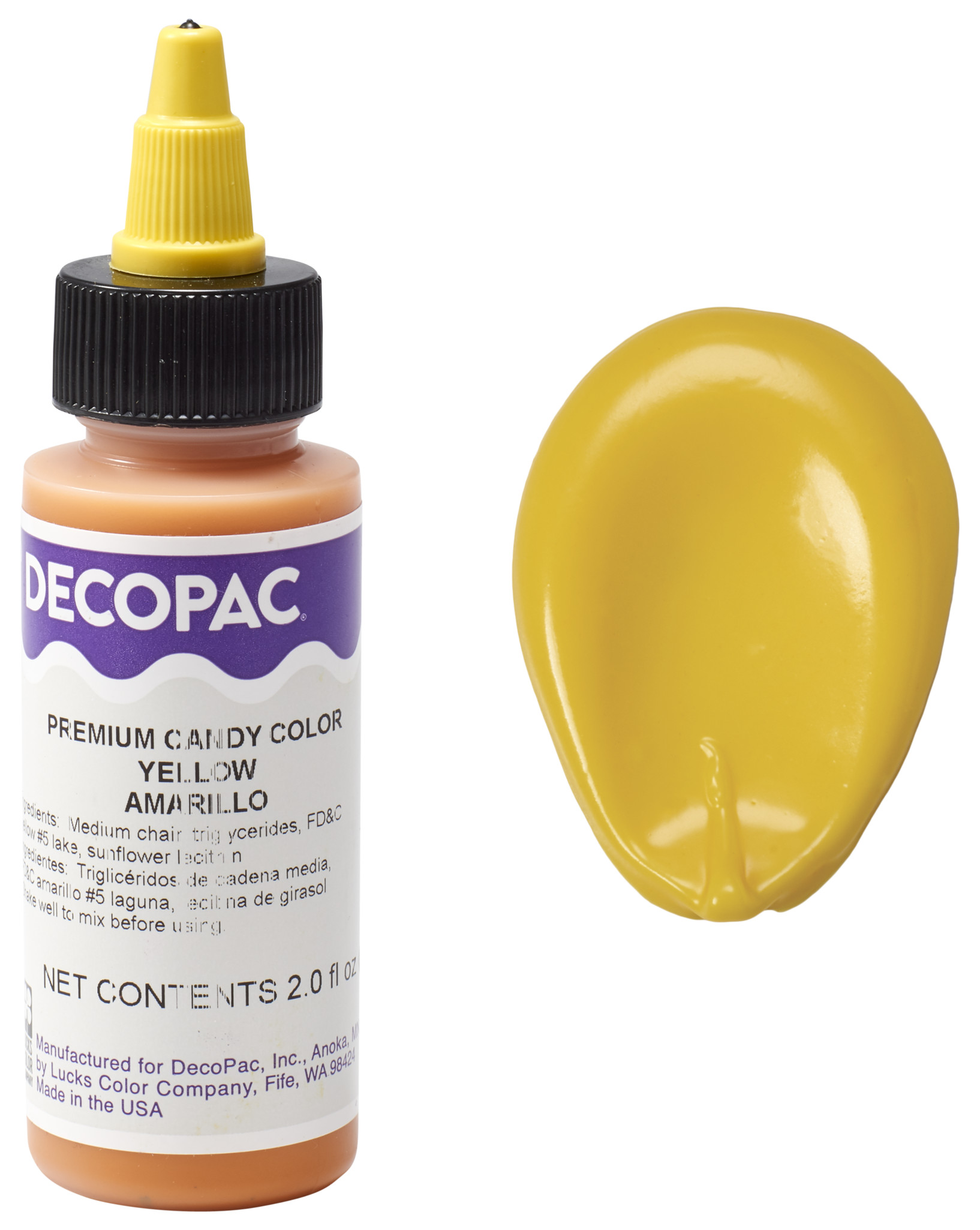 Yellow Premium Candy Color | DecoPac