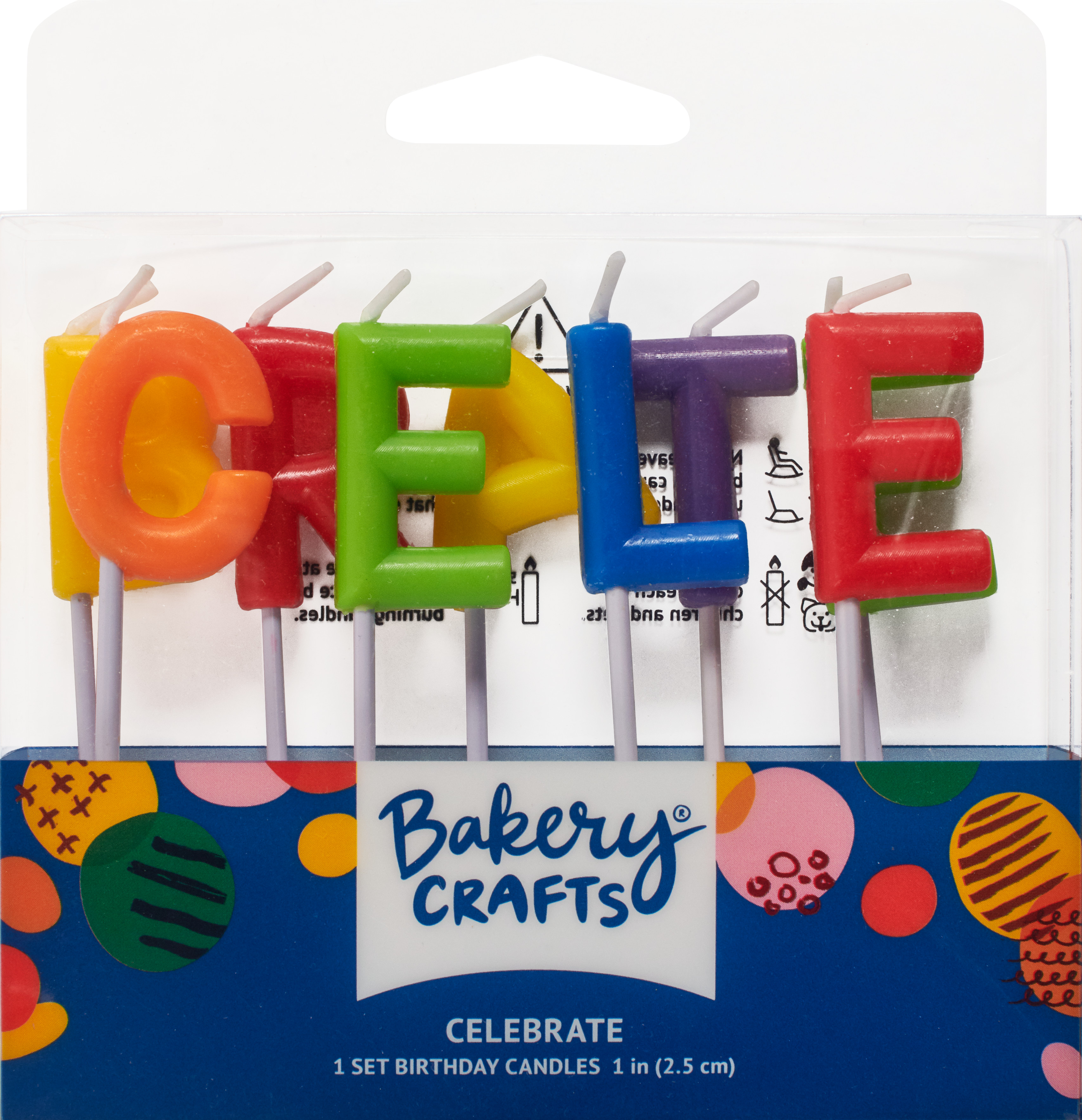 Celebrate Letter Candles | DecoPac