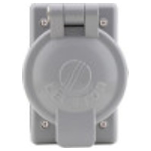 Leviton 7770 Weather-Resistant Self-Closing Cover, Cast Aluminum, FS ...