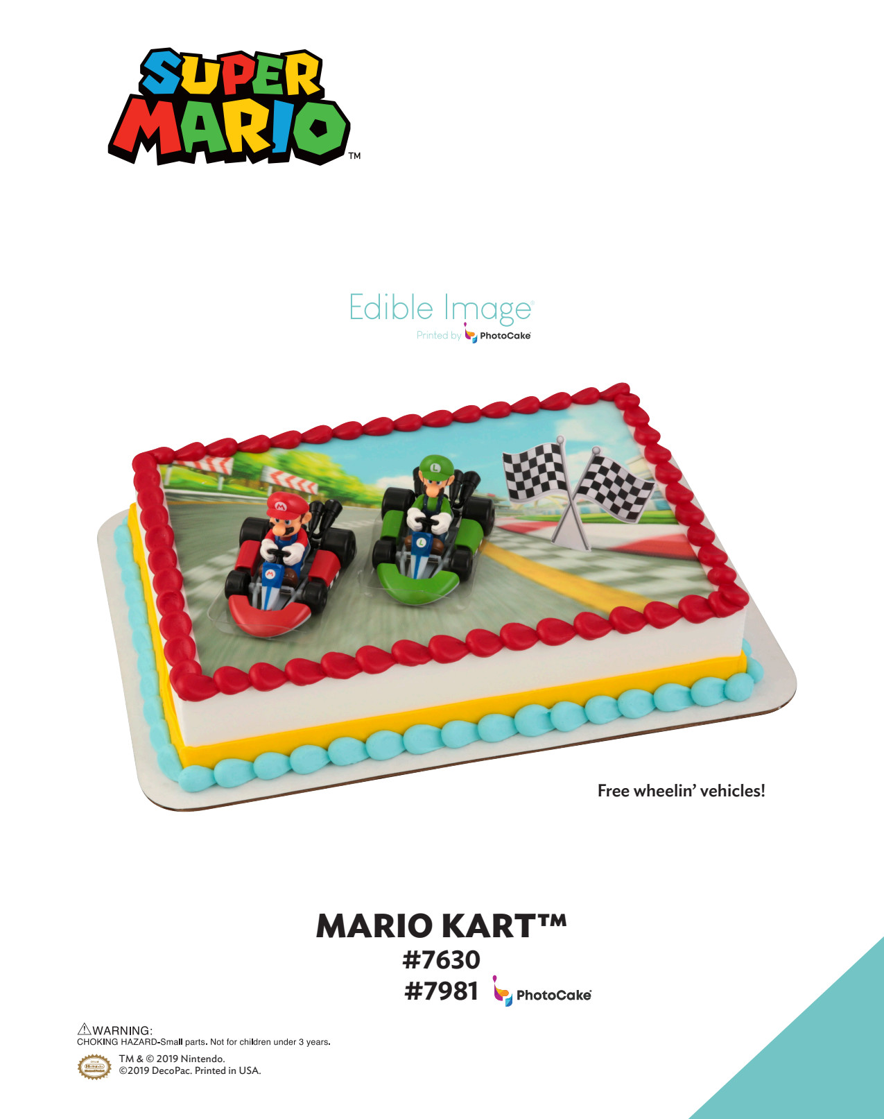 Super Mario Mario Kart Bgo Tmoc Page | DecoPac