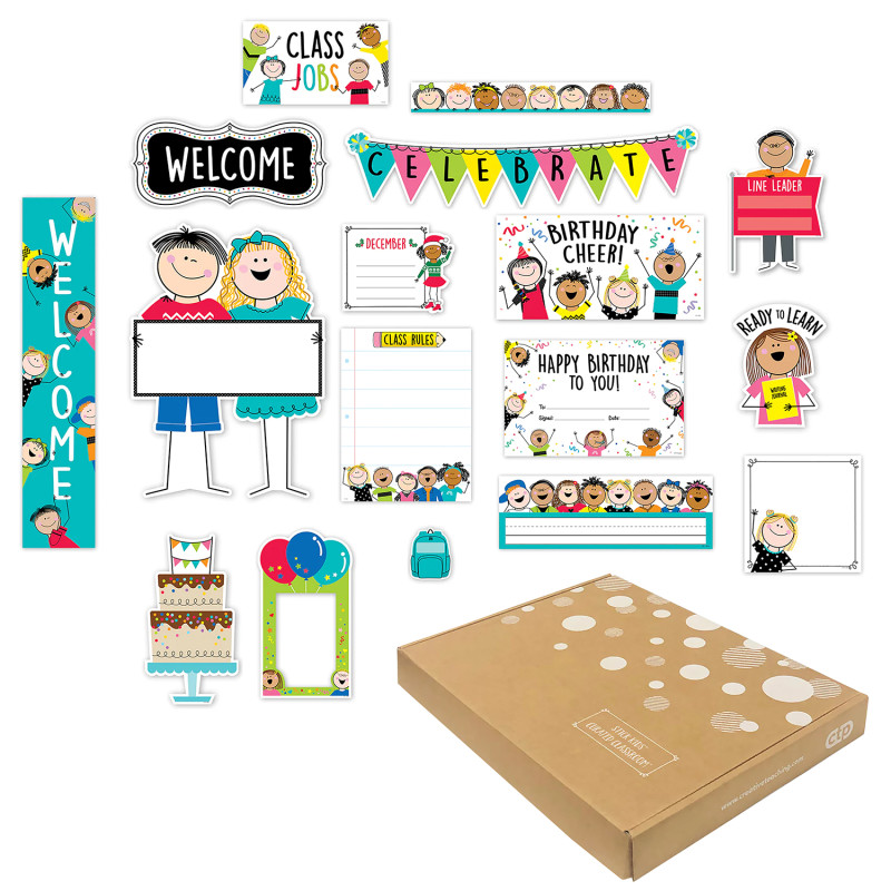 Creative Teaching Press® Stick Kids Curated Classroom - Zuma