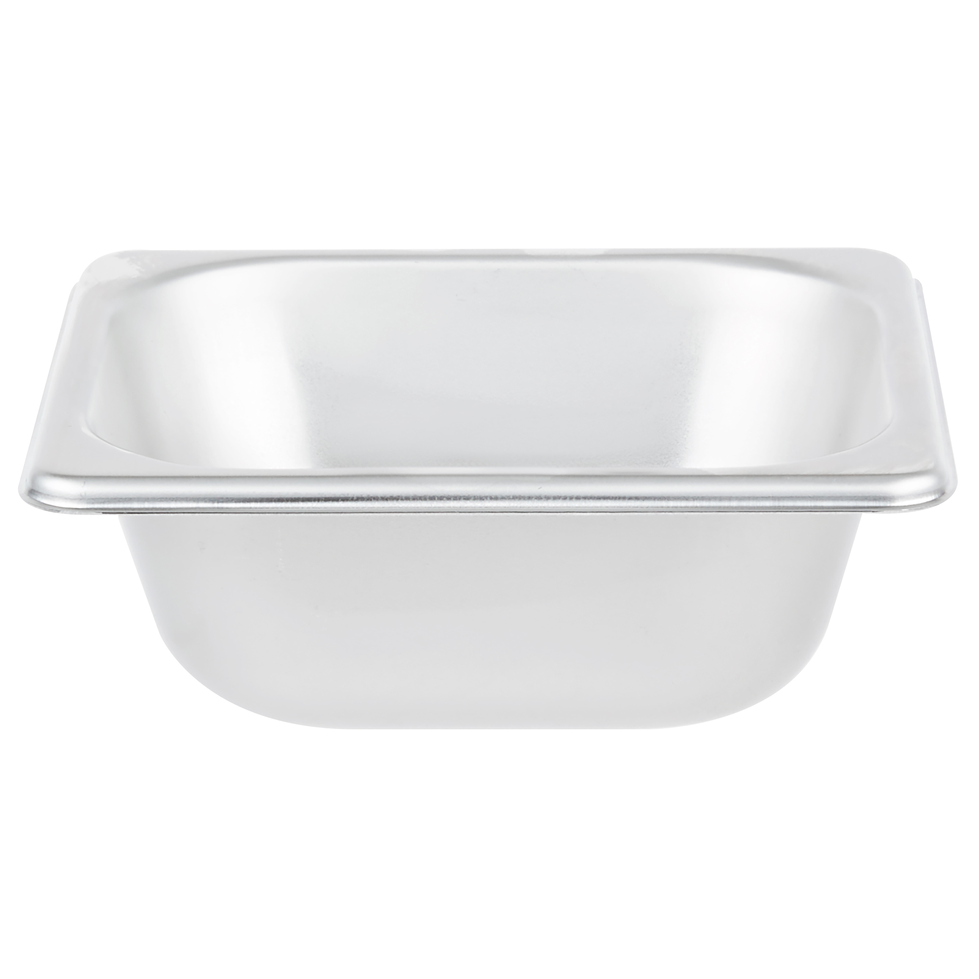 Sixth-size 2 ½-inch-deep Super Pan® heavy-duty stainless steel steam ...