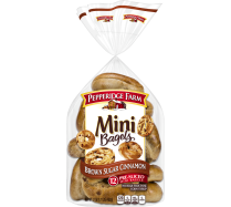 Mini Plain Bagels - Pepperidge Farm