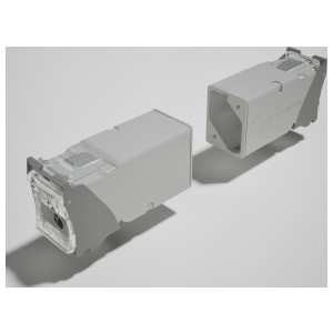 Siemon Z6A-04DA ZMAX UTP Category 6A RJ45 Hybrid Gray Tool-Less T568A/B ...